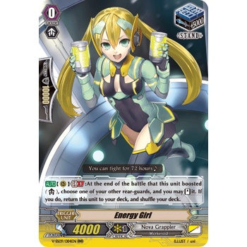 Cardfight Vanguard V-SS09 V-SS09/084EN Energy Girl Nova Grappler RRR (English) | Shopee Malaysia