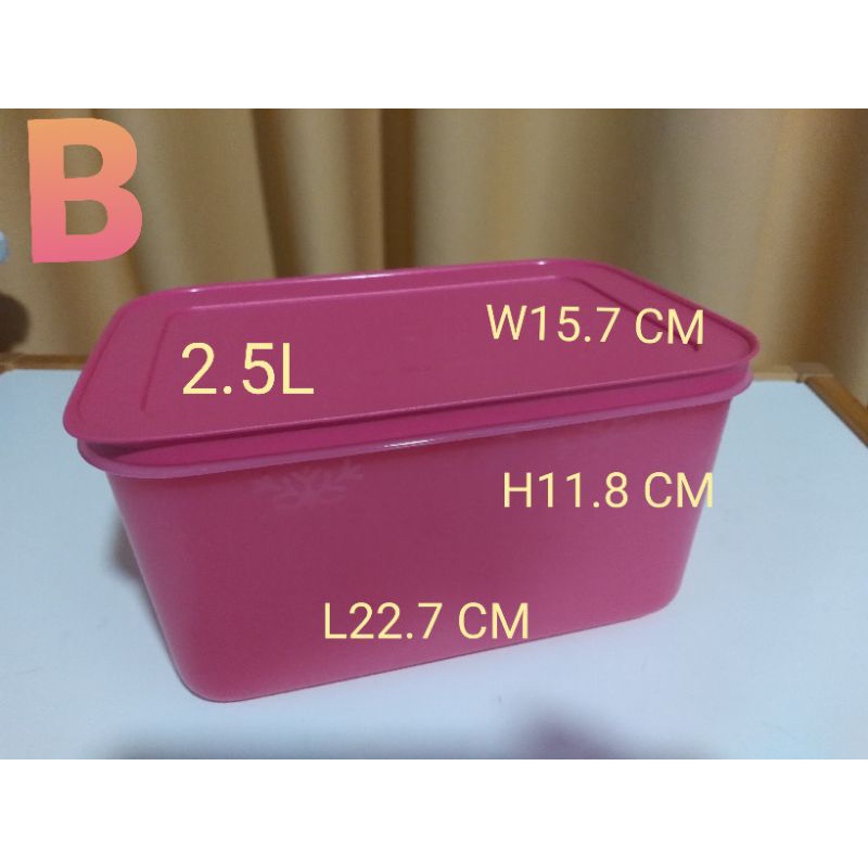 Tupperware Chill Freeze Medium High 2.5L | Shopee Malaysia
