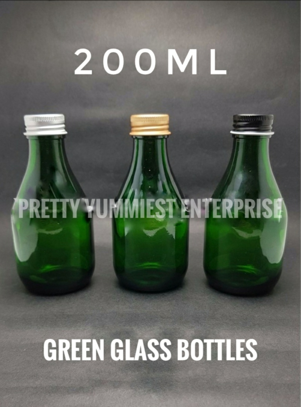 Green Glass Sake Bottle 绿色清酒玻璃瓶 Botol kaca hijau 200ml | Shopee Malaysia