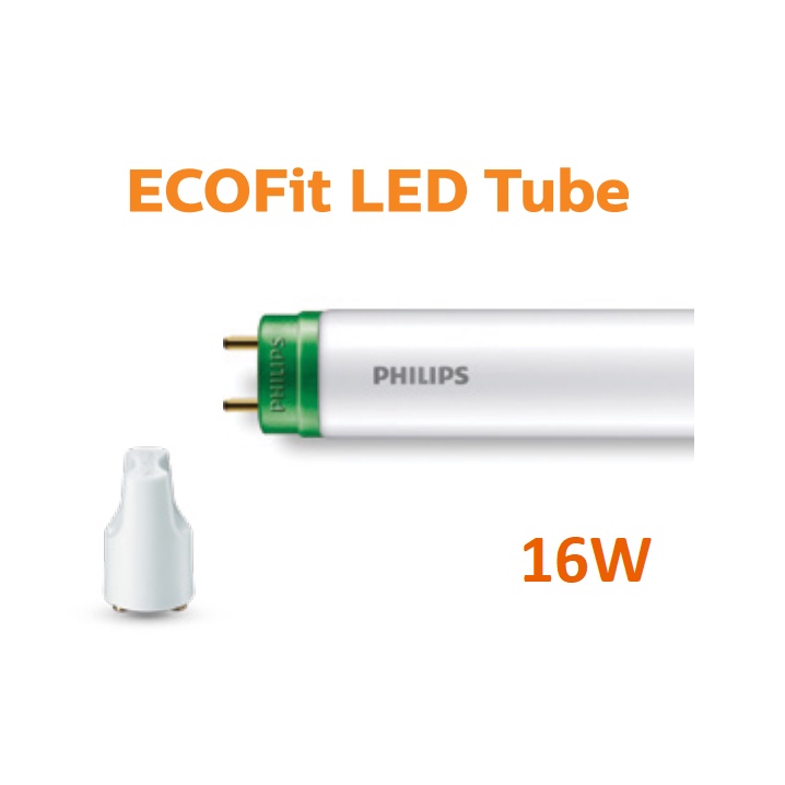 [10 PCS] Philips Ecofit T8 LED Tube 8W(2ft) 16W(4ft) 18W(4ft) | Shopee Malaysia