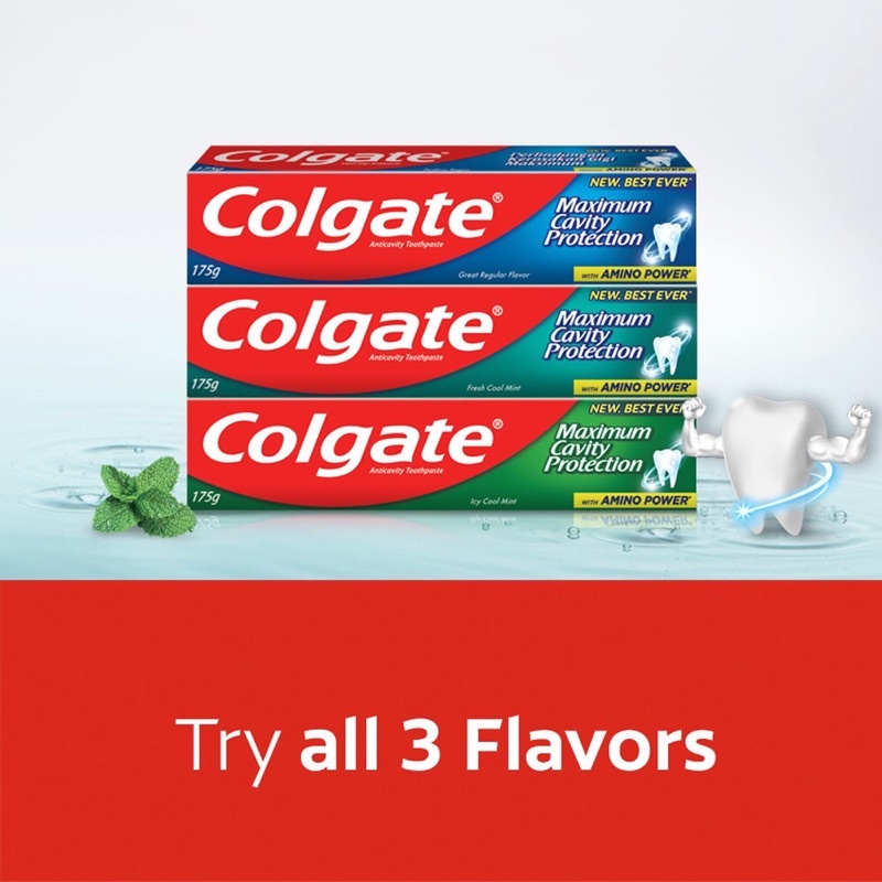 Colgate Maximum Cavity Protection Toothpaste (Fresh Cool Mint /Great ...