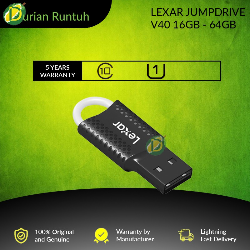 Lexar JumpDrive V40 & M400 16GB / 32GB / 64GB / 128GB USB 2.0 & 3.0 Flash Drive | Shopee Malaysia