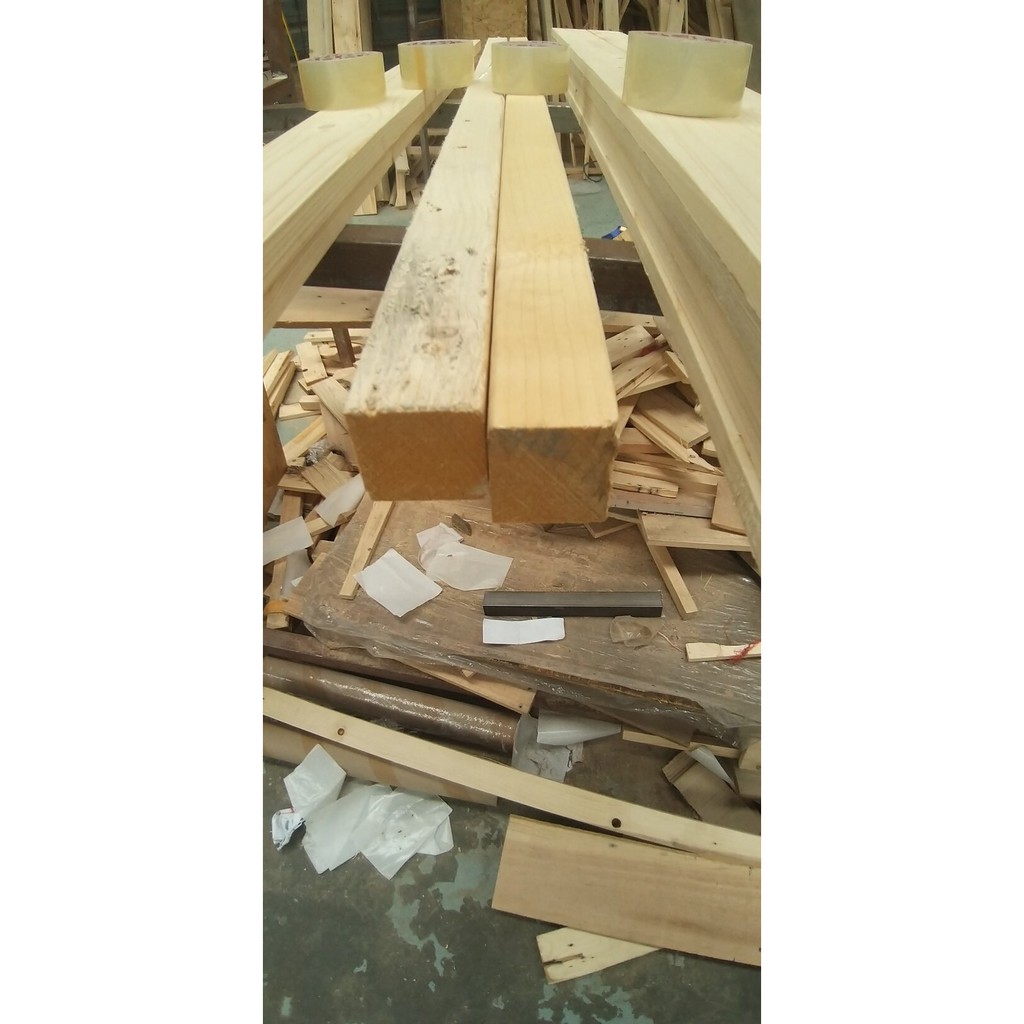 Kayu Terpakai Pine Bluti Saiz (2inchi x 2inchi x Panjang 4 kaki ...