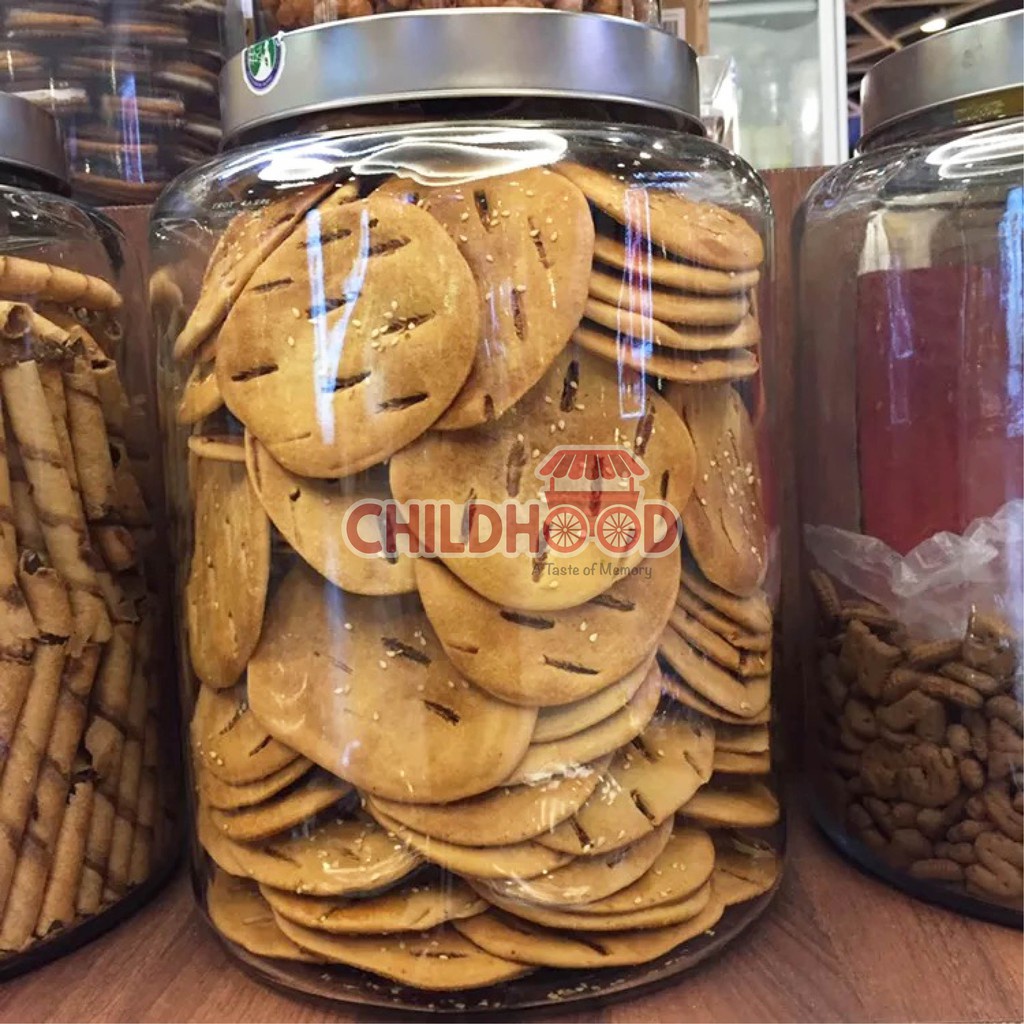 Childhood Malaysia🔥 Biscuit Bini [200g/Zip bag]/ Lao Po Bing/ 手工傳統老婆餅 ...