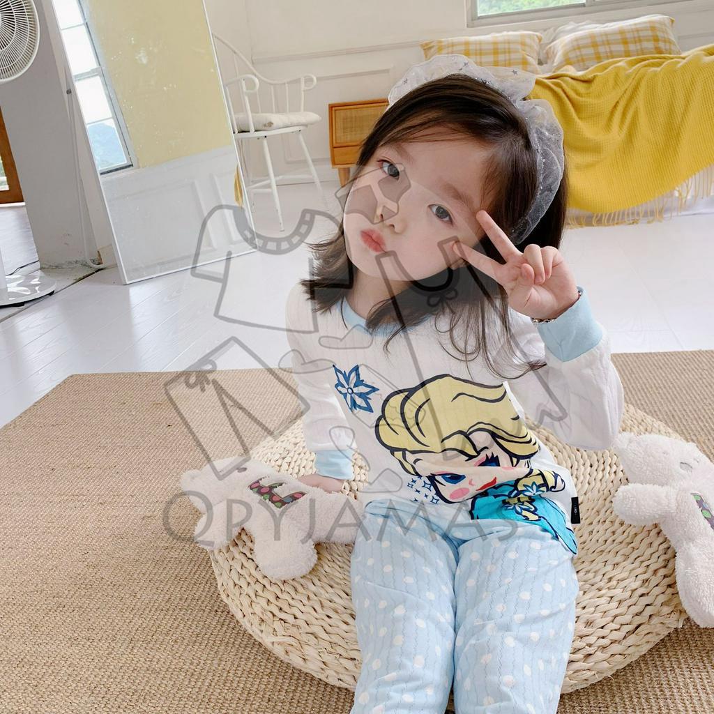 QPyjamas Princess Elsa Pyjamas Set | Shopee Malaysia