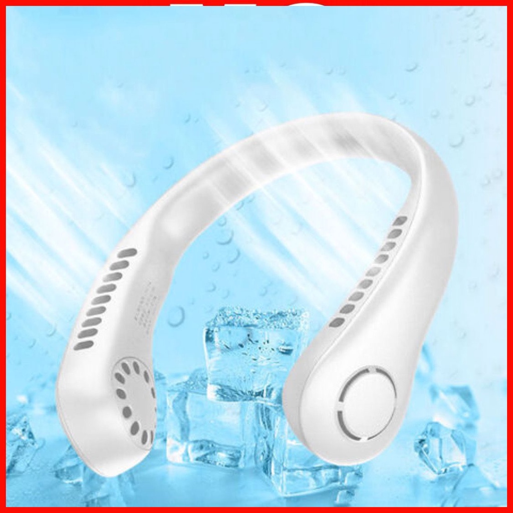 2022 New Mini Neck Fan Portable Bladeless Hanging Neck 3000mAh ...
