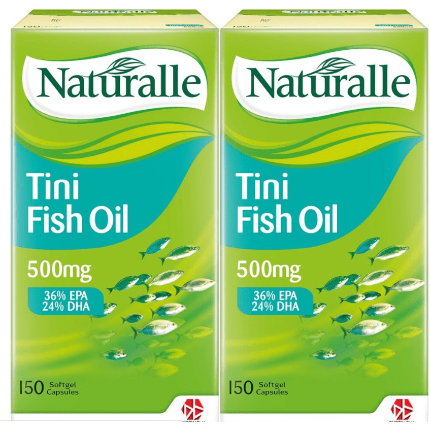 Naturalle Tini Fish Oil 500MG 150'S/ Twinpack 2x150'S (EXP 01/2026 ...
