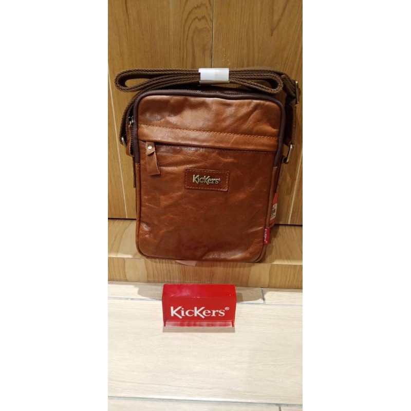 Kickers Leather Sling Bag | Shopee Malaysia