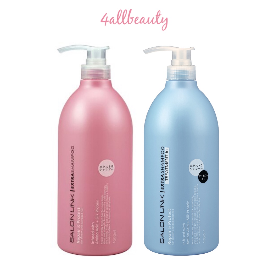 SALON LINK Extra Treatment in Shampoo (1000ml) | Shopee Malaysia