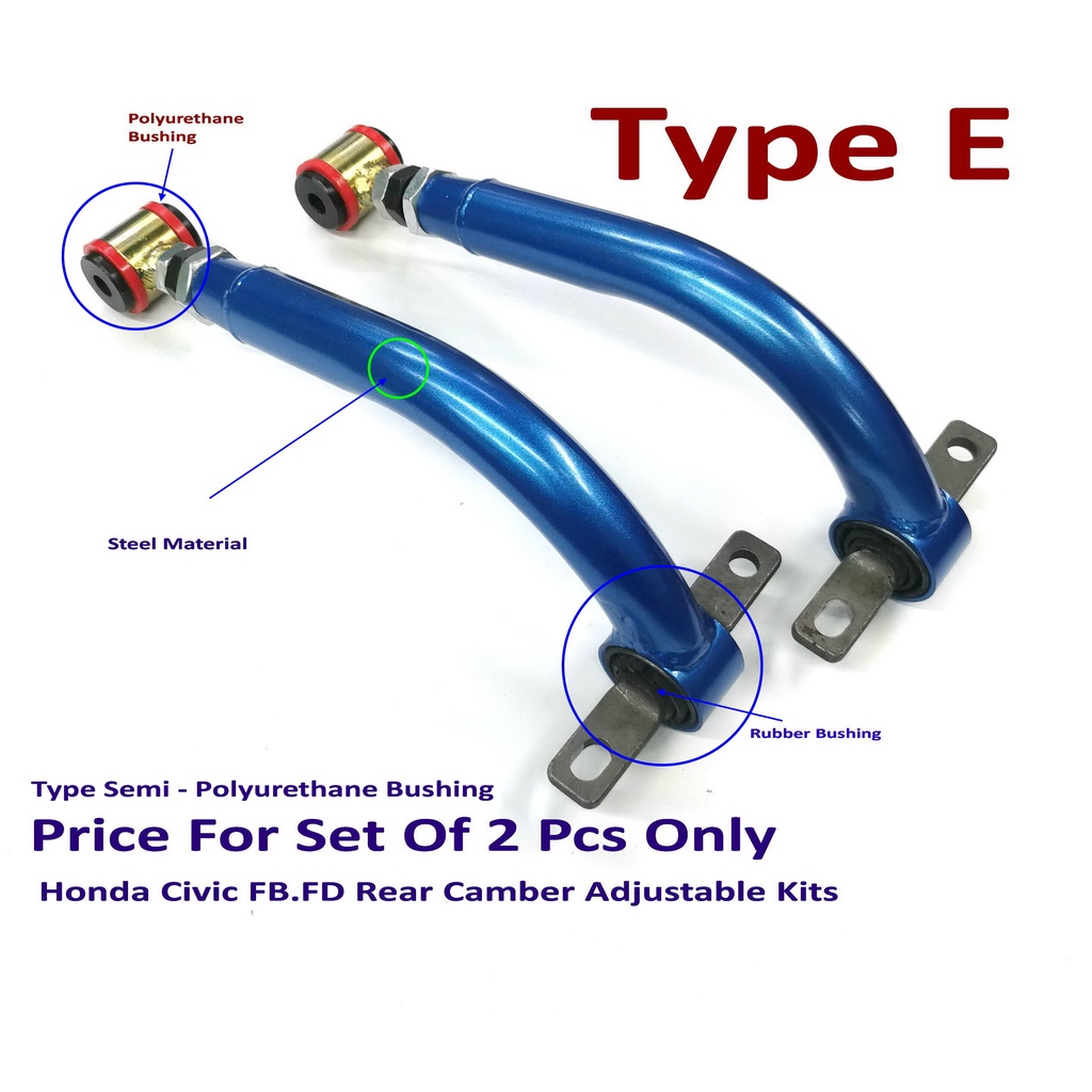 Honda Civic FB.FD Rear Camber Adjustable Kits #6462-7615 | Shopee Malaysia