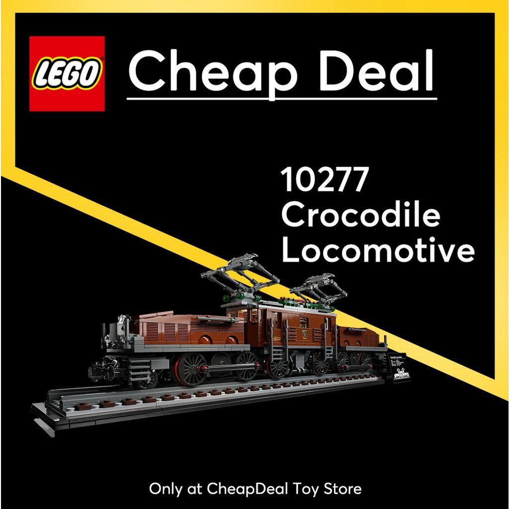 [Ready Stock] - LEGO 10277 Trains Crocodile Locomotive (1271 Pieces ...