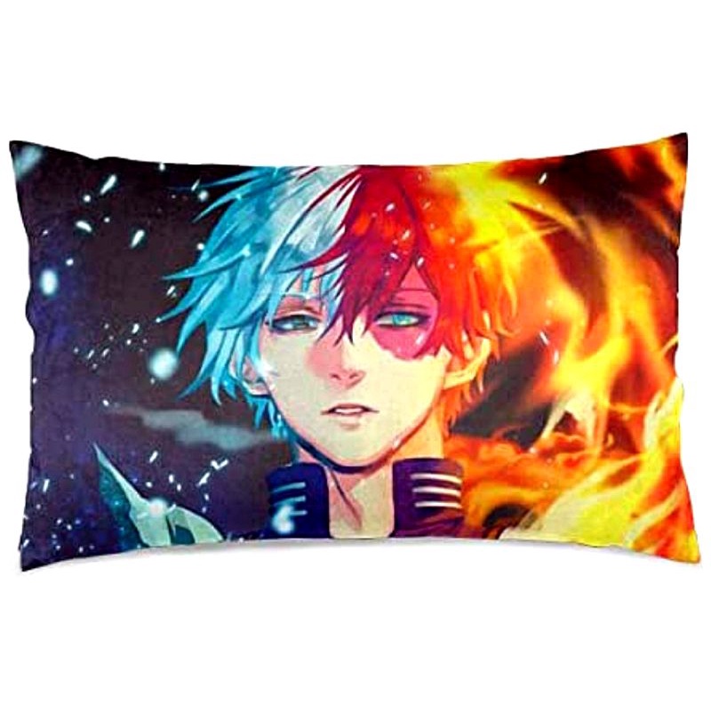 Boku No Hero Academia Shoto Todoroki pillow Case Small Plush Cases Bed ...
