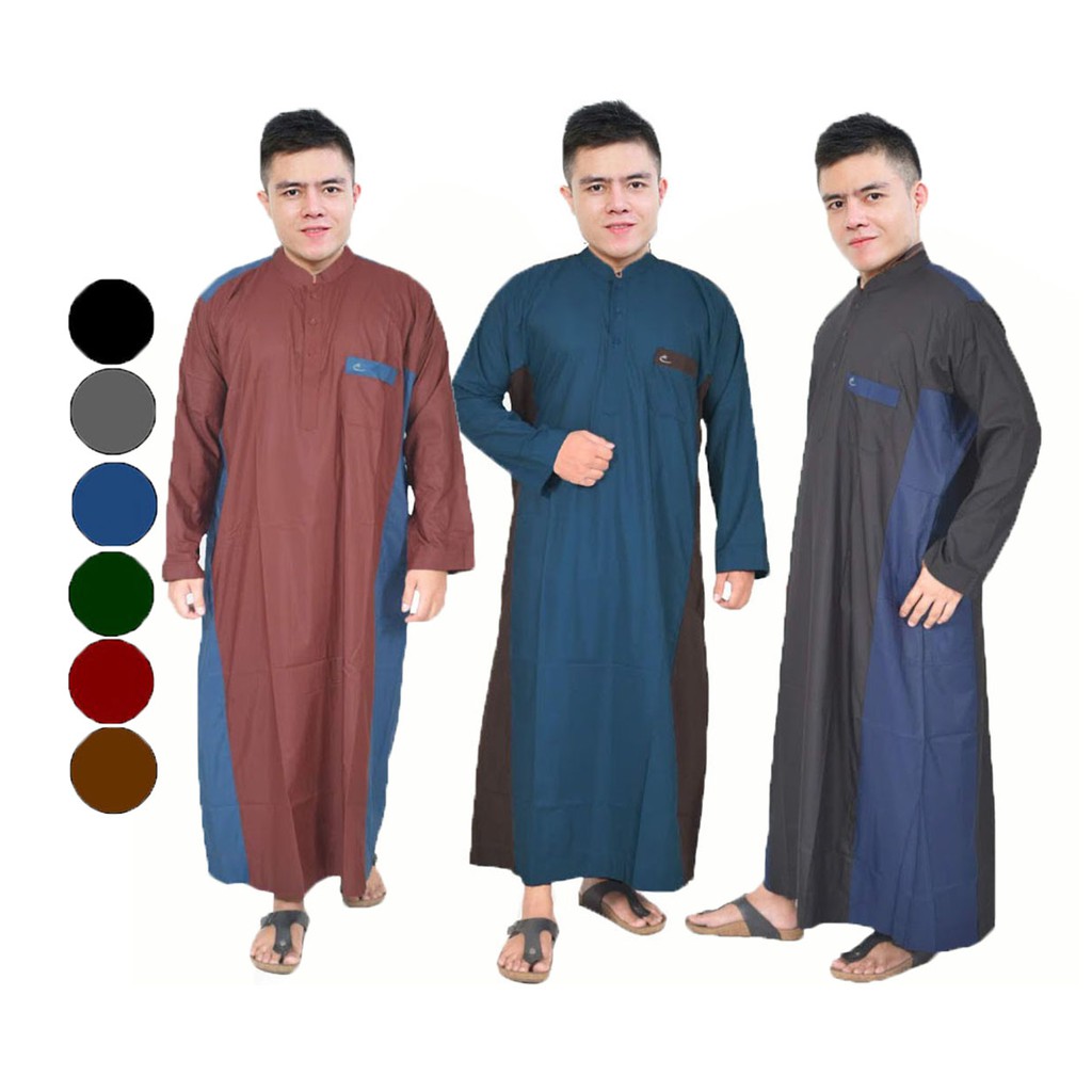 Madinnah Men's Muslim Robe - Al Isra Men's Muslim Clothing | Shopee ...