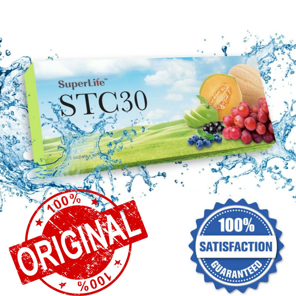 [2 Box] Superlife STC30 Stem Cell Therapy (30 Sachets) Original stc30 ...