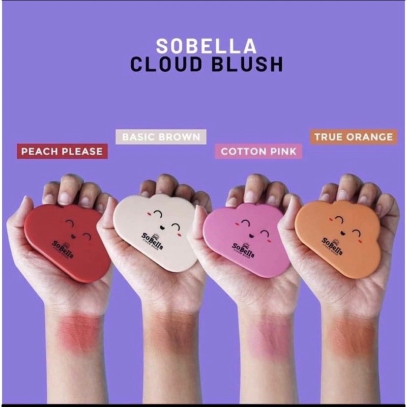 BLUSHER SOBELLA 💯 ORIGINAL HQ | Shopee Malaysia