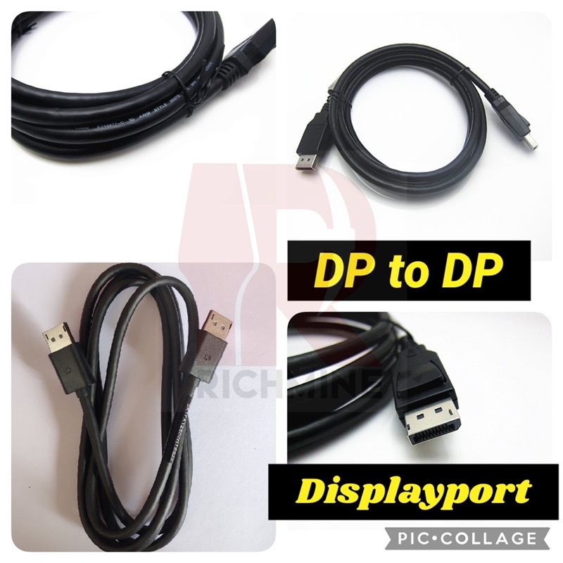 {ReadyStock} DP to DP DisplayPort cable gaming monitor | Shopee Malaysia