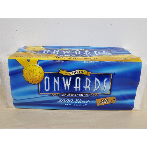 ONWARDS BATHROOM TISSUE 20 rolls x 2 ply x 1 pack | Shopee Malaysia