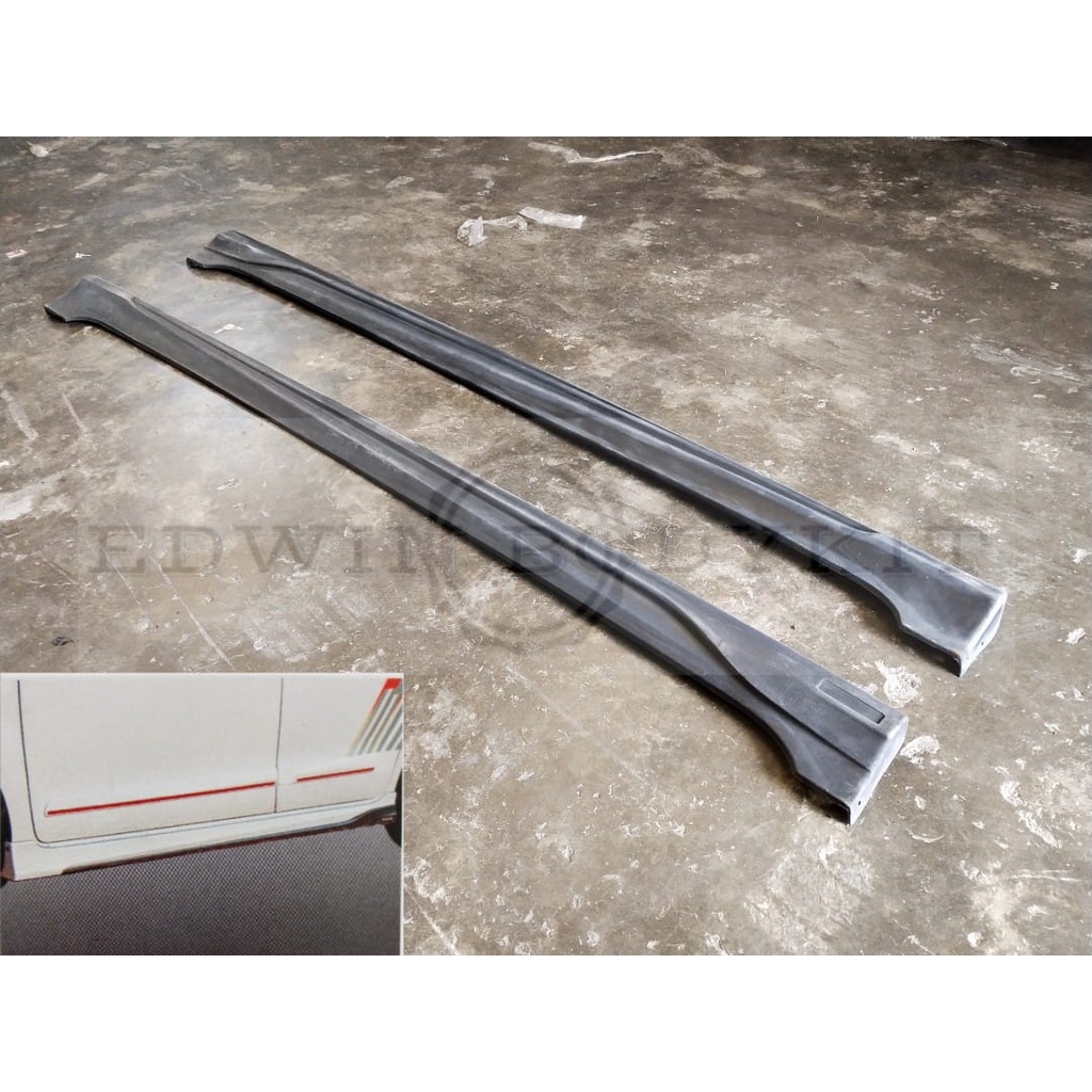 Myvi Icon Lagi Best Gear Up Side Skirt Pu Bodykit Tepi Skirt 2011 2012 ...