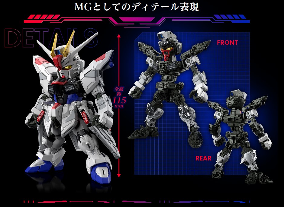 [2025] BANDAI SD MGSD MASTER GRADE SD FREEDOM GUNDAM | Shopee Malaysia