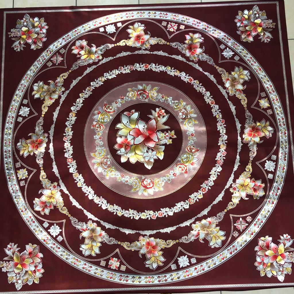 Lapik meja makan bulat ( 6 kerusi ) / New design 2021 / Ready Stock ...