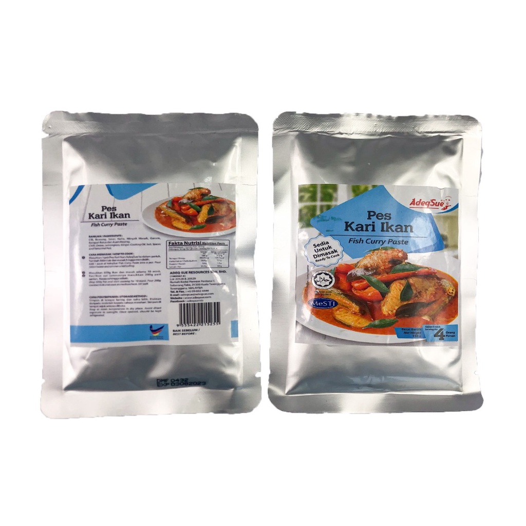 Pes Makanan Orang Kampung Ikan Bakar, Tiga Rasa, Sambal Ikan Bilis ...