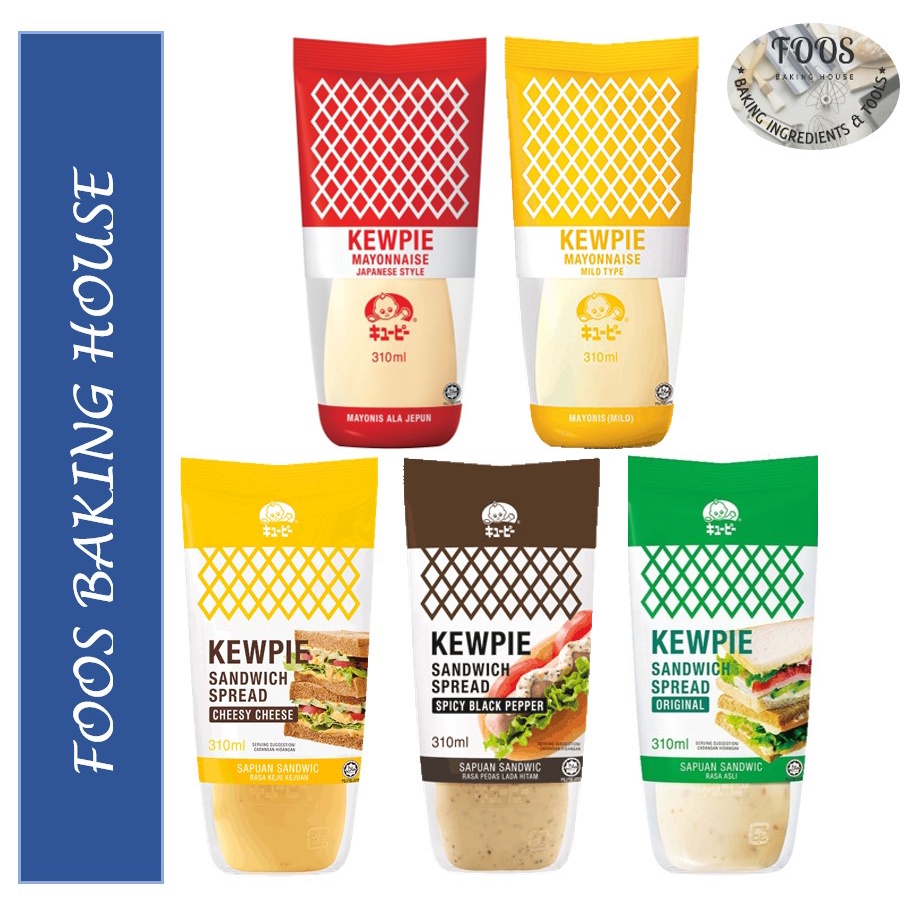 Kewpie 310ml Japanese Style/ Mild style/ Sandwich Spread Original ...