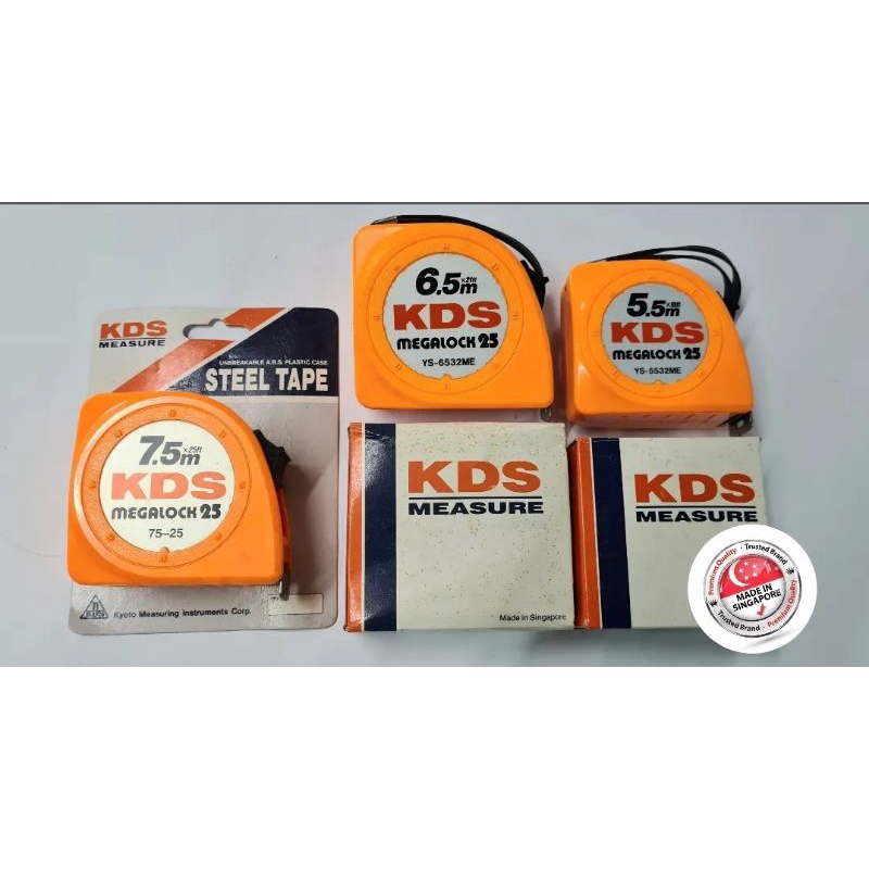(OLD STOCK) KDS MEGA LOCK HEAVY DUTY MEASURING TAPE/KDS TALI TAPE TAPE ...
