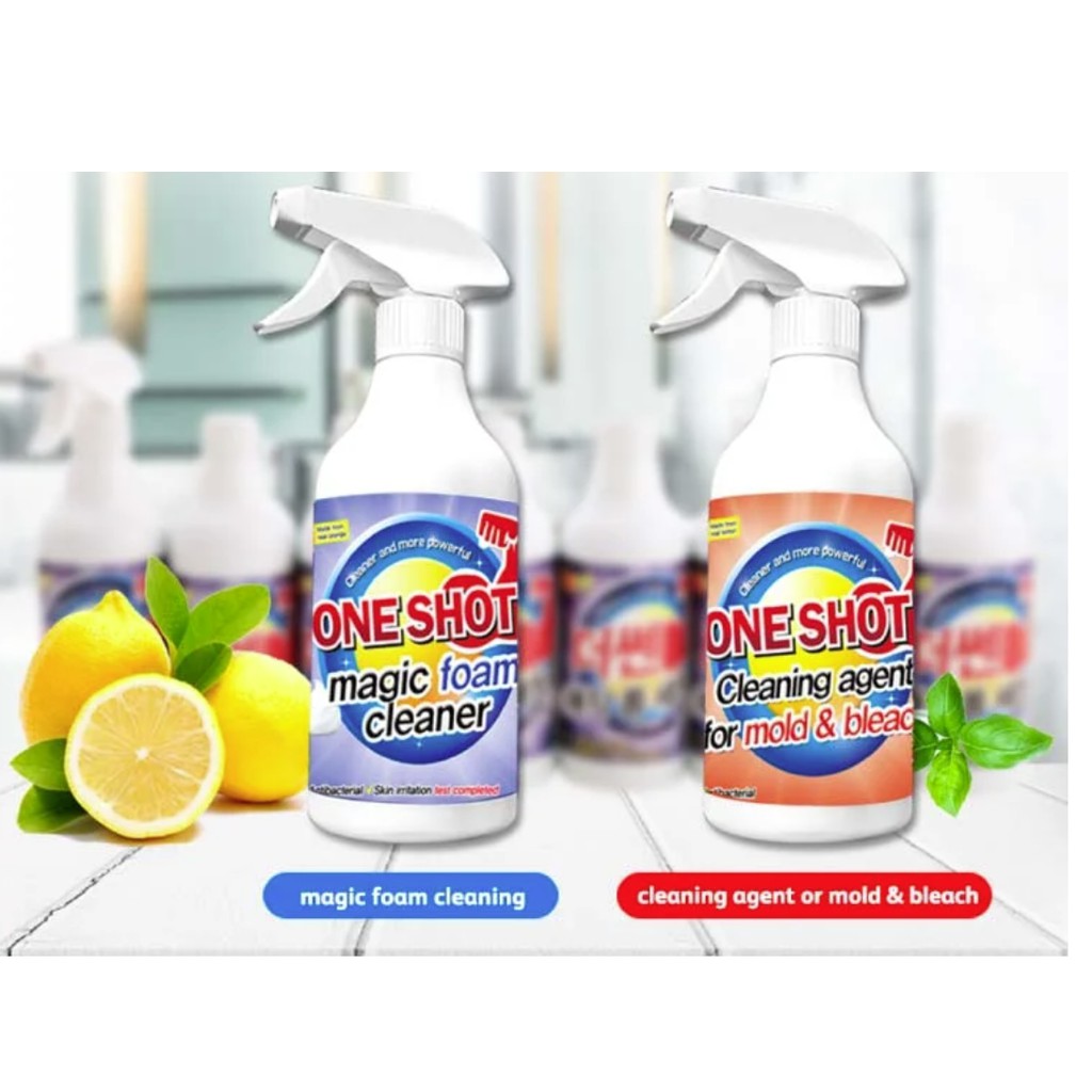 One Shot for Mold & Bleach Cleaner (500ml) | Shopee Malaysia