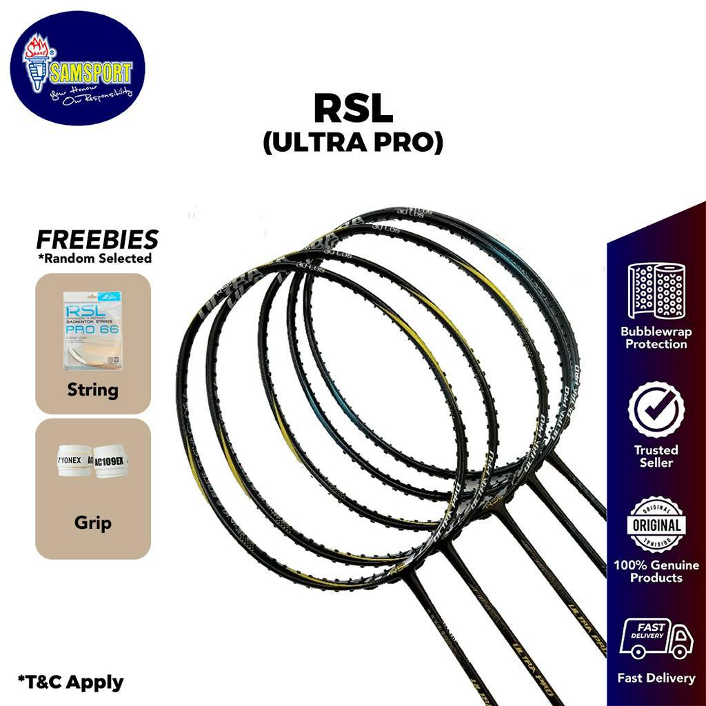 RSL ULTRA PRO [Anti Twist Technology] [Unstrung][FREE STRING&GRIP] | Shopee Malaysia