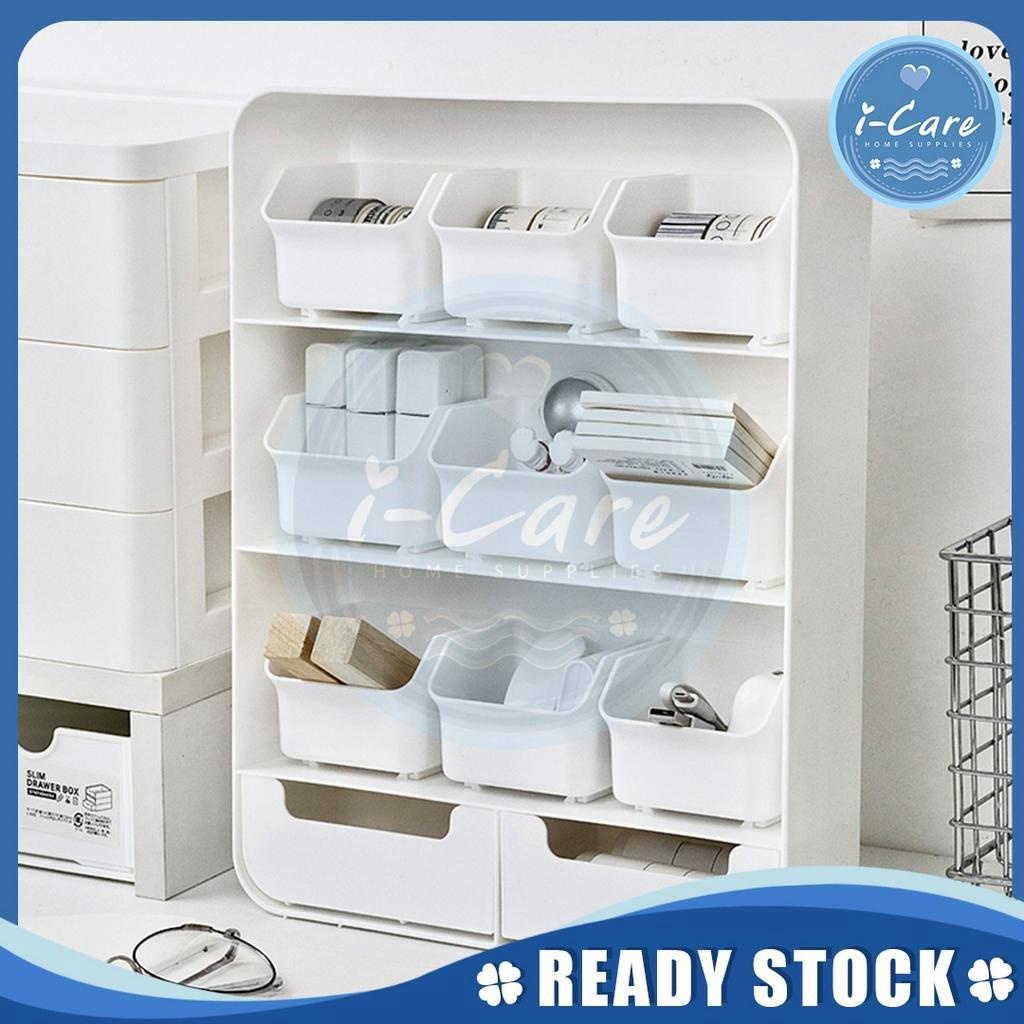【I268 READY STOCK】Multi-Layers Storage Rack Multi Drawers Desktop ...