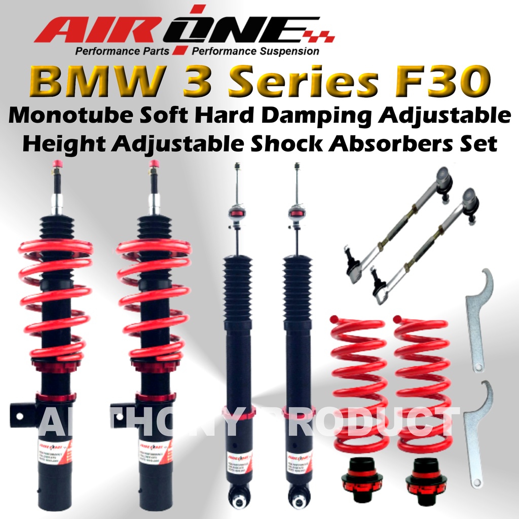 BMW 3 Series F30 2011-2019 F20 F32 Monotube Hilo Soft Hard Height ...