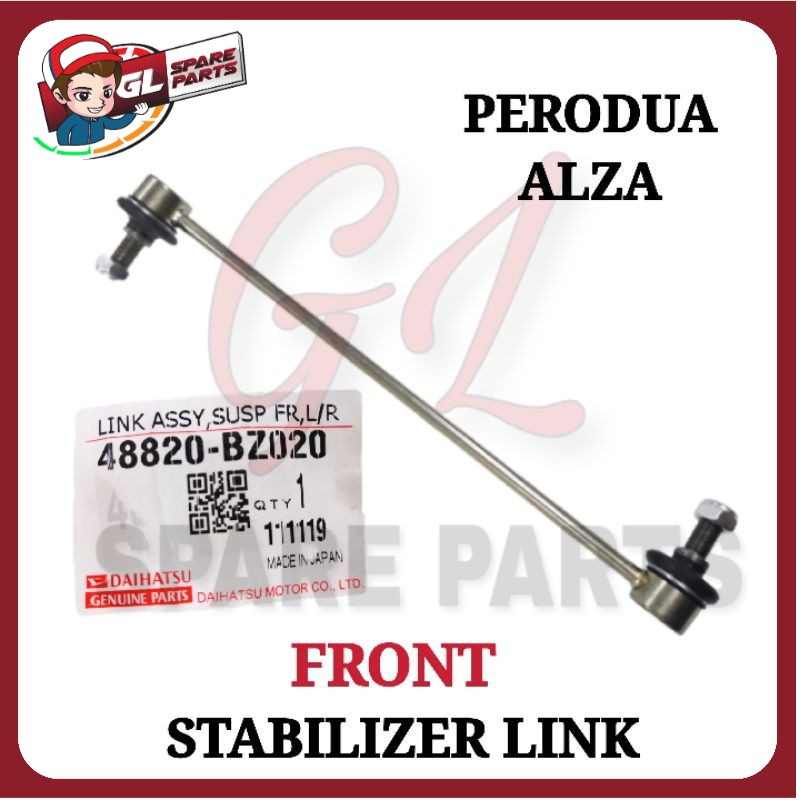 ABSORBER LINK (FRONT) PERODUA ALZA (1PC) STABILIZER LINK (DAIHATSU ...