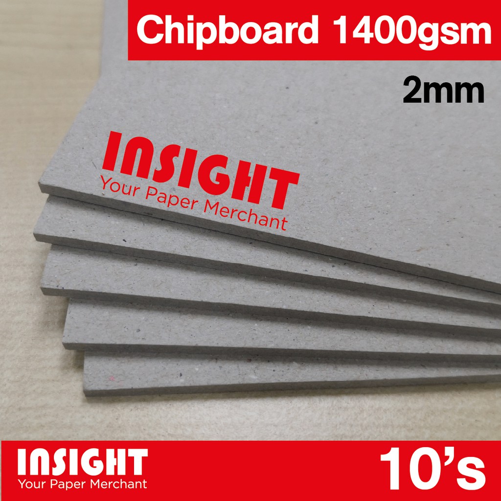 Chipboard 1400gsm 2mm A5 A4 A3 Grey hardcover board / Straw Board DIY ...