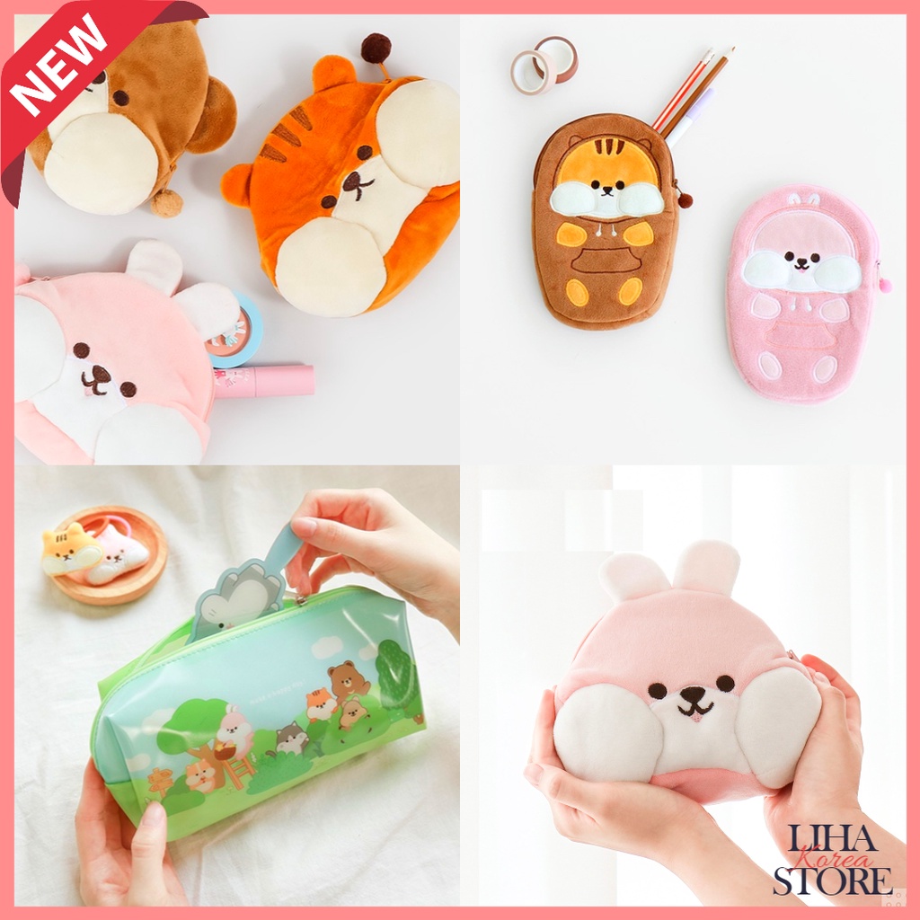 🎈DAISO KOREA 2022 Fall Season Limited X Fall Edition Animal Pouch ...