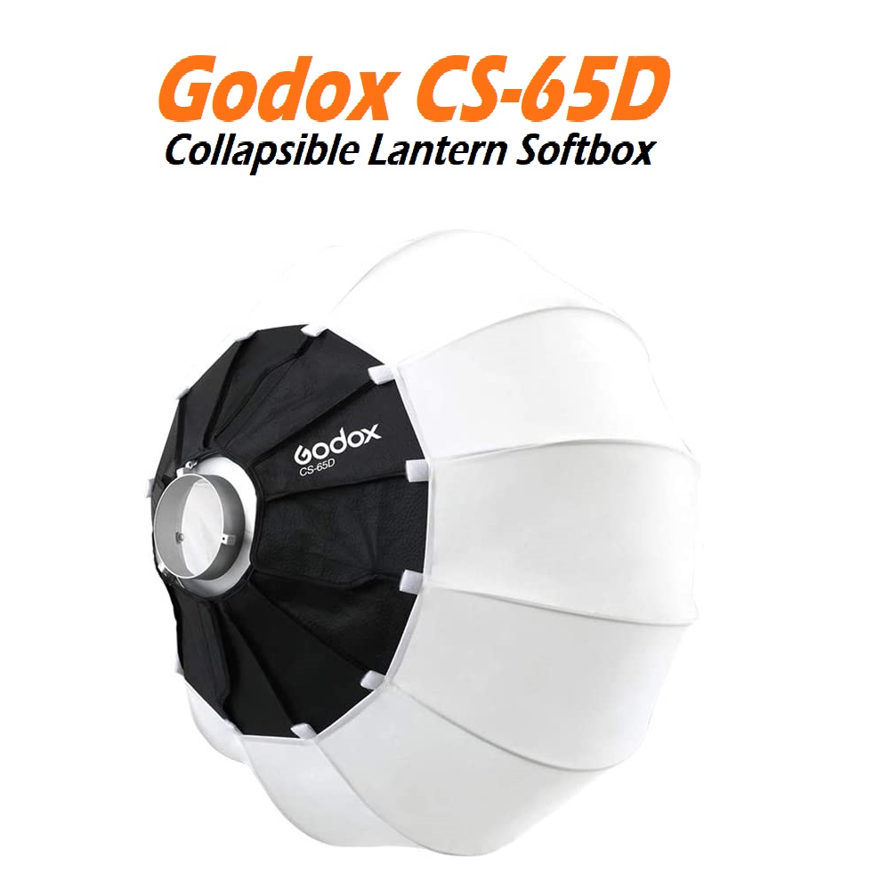 Godox CS-65D 65cm / CS-85D 85cm Lantern Foldable Quick-install Portable ...