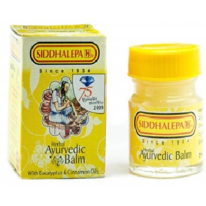 siddhalepa HERBAL AYURVEDIC BALM 50GM -(100% authentic) | Shopee Malaysia