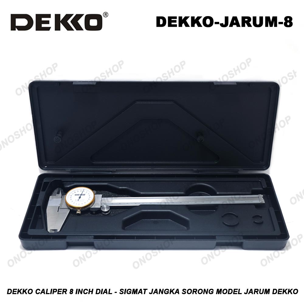 Dekko Caliper 8 Inch Dial - Sigmat Vernier Caliper Dekko Needle Model ...
