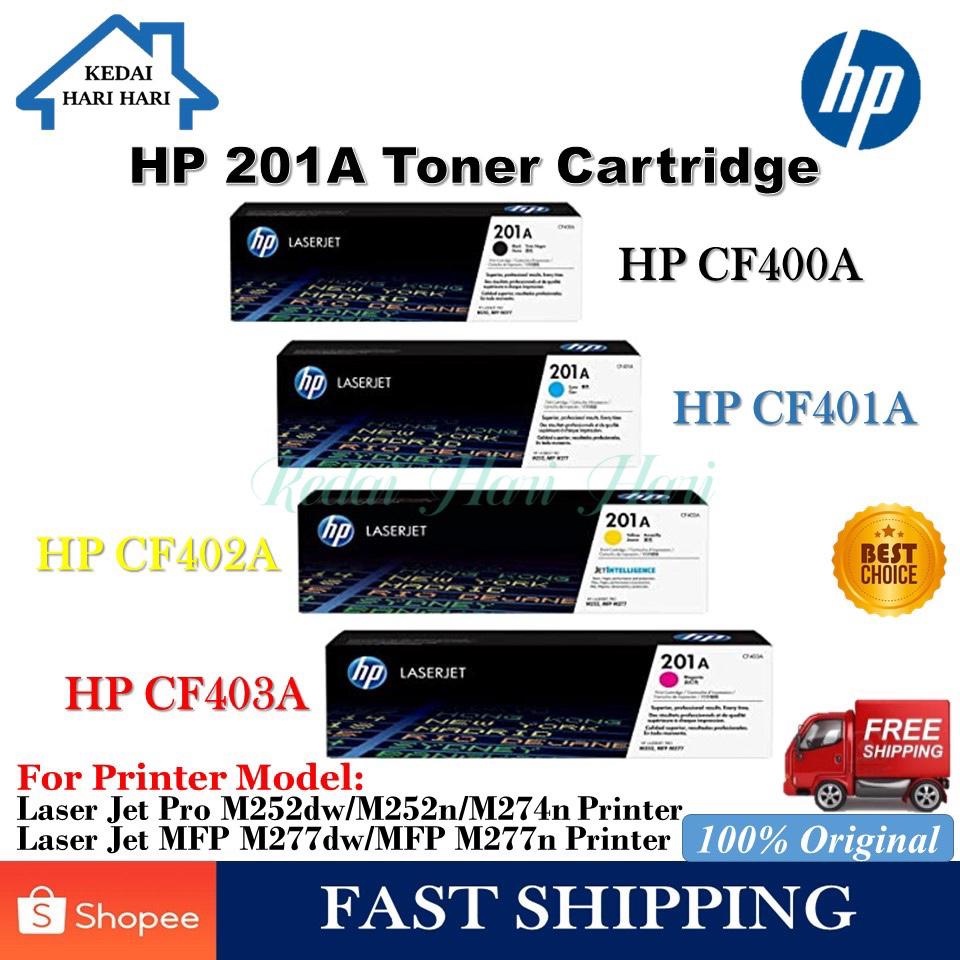 HP 201A Toner Cartridge/CF400ABlack CF-401ACyan CF402AYellow ...