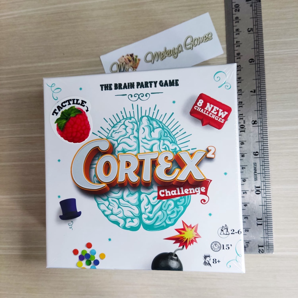 Cortex Challenge 2 Braintopia Beyond Board Game The Brain Party Game ...