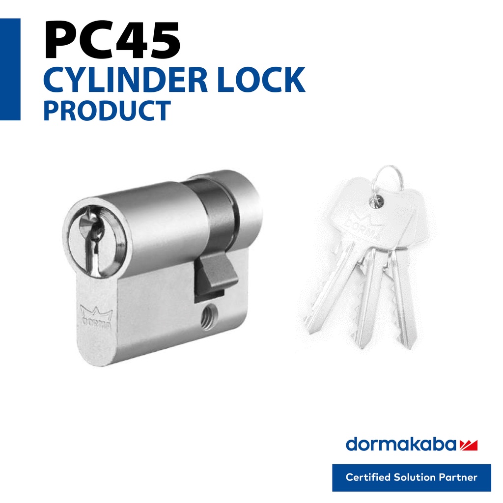 Dormakaba Euro Profile Cylinders PC45 - Winstar Dormakaba | Shopee Malaysia