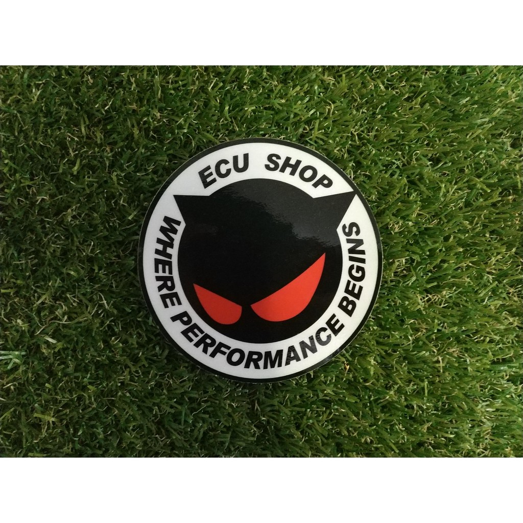 Sticker ECU Shop (Reflective) | Shopee Malaysia