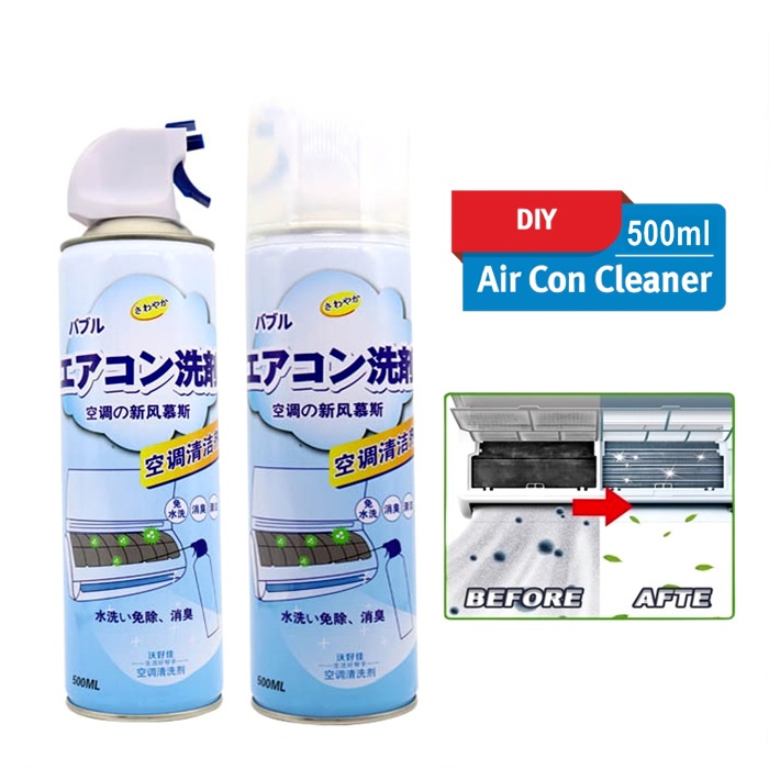 Air Conditioner Cleaning Spray 500ml For Air Cond Dust Freeze | Shopee ...