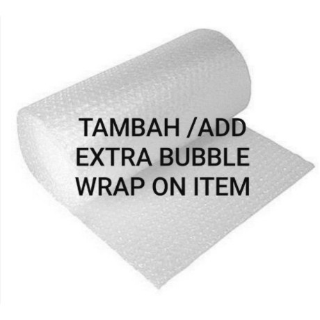 ADD ON - Extra Bubble Wrap Service Extra Protection for Parcel Thicker and More Safe | Shopee ...