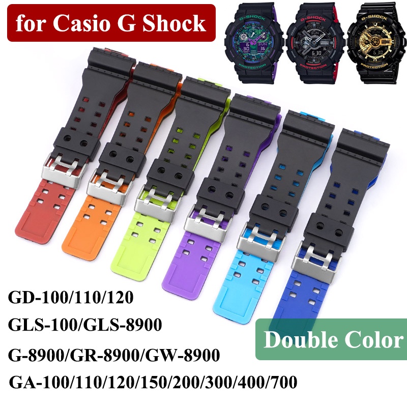 Resin Watch Strap Replacement for Casio G-SHOCK GD-100 GA-100/110/120 ...