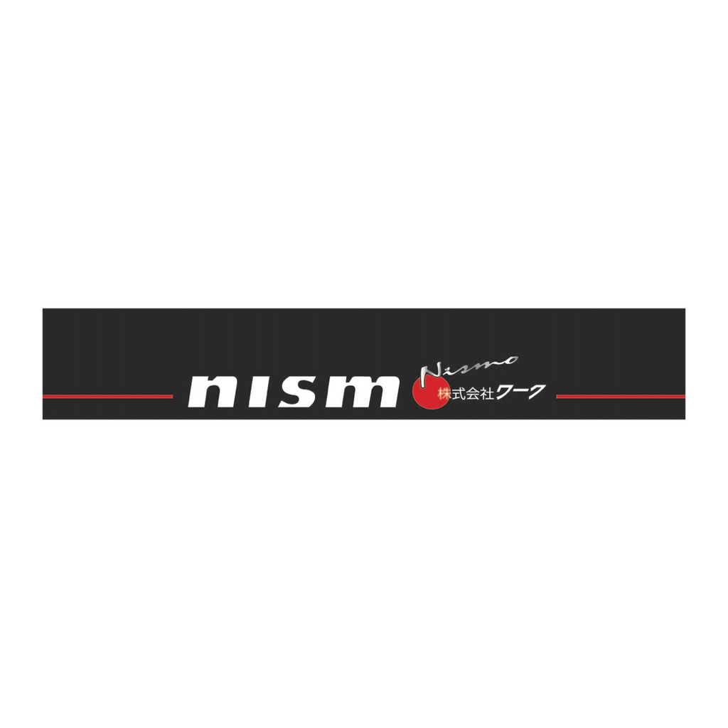 NISMO NISSAN Front Windshield Sticker / Sticker Tampal Cermin Depan ...