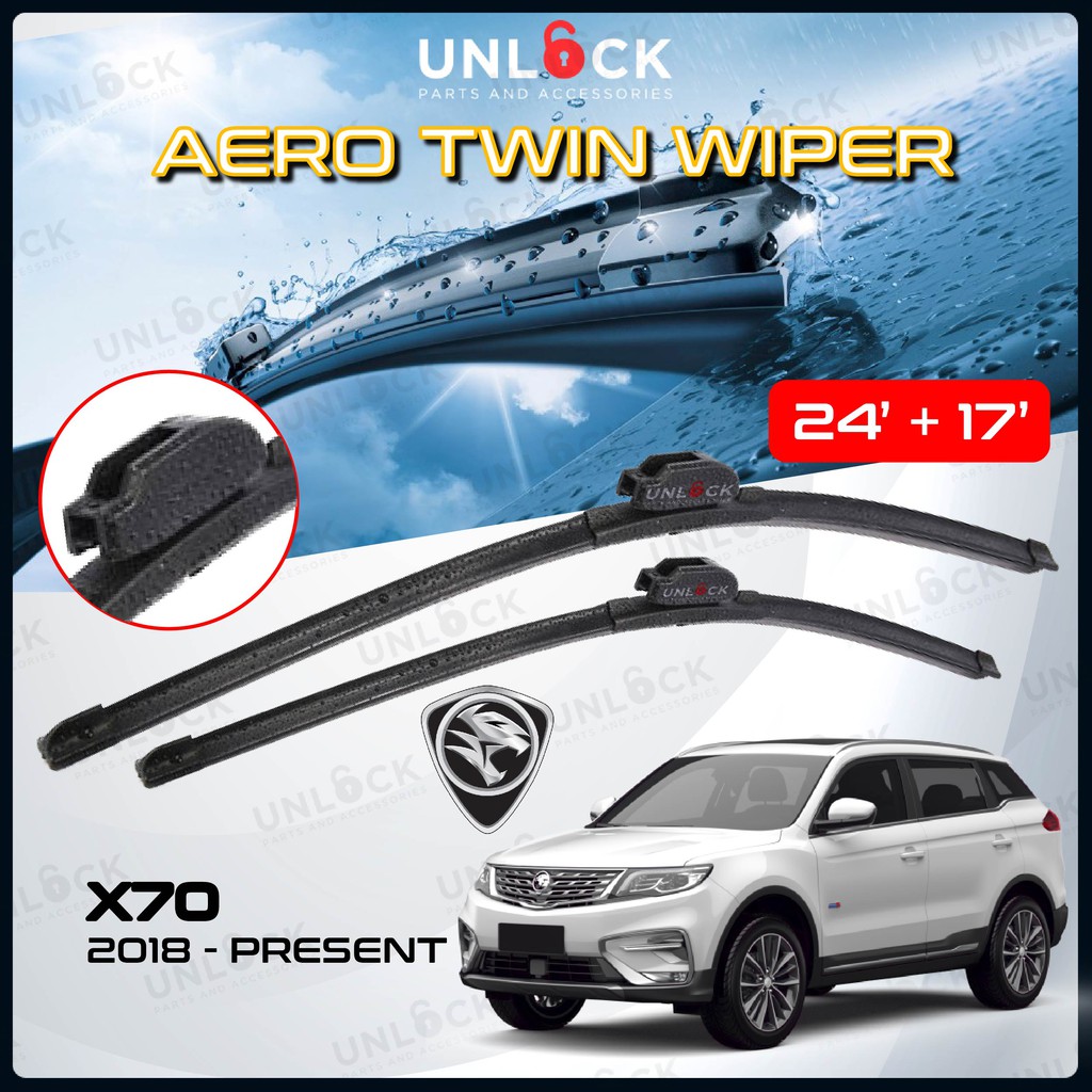 UNLOCK 🔓 PROTON X70 2018 - PRESENT | High Quality Twin Aero Wiper ...