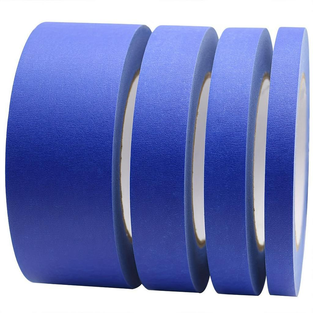Blue Painters Tape, 1/2 inch,3/4 inch,1 inch,2 inch, 20M/65.6feet ...