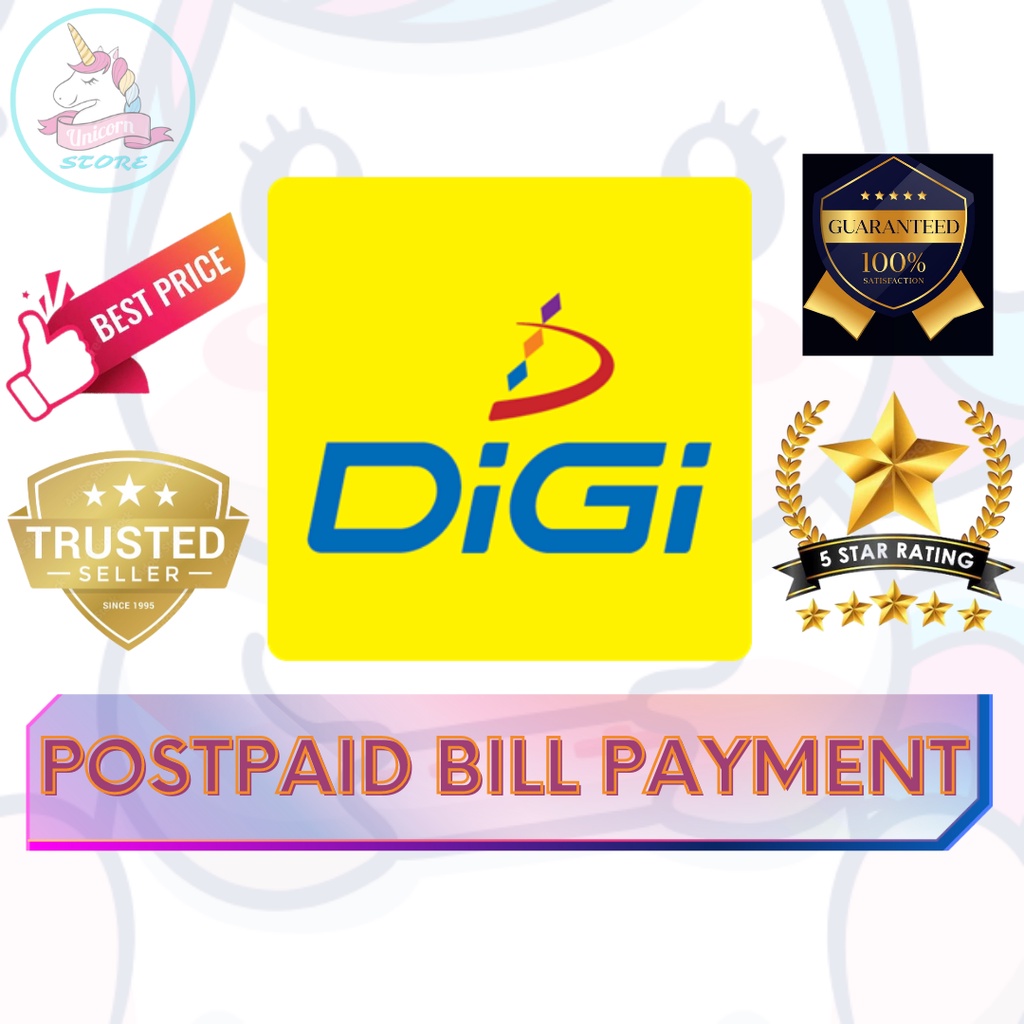 🔥DIGI POSTPAID BILL PAYMENT🔥【Instant Bill】 | Shopee Malaysia