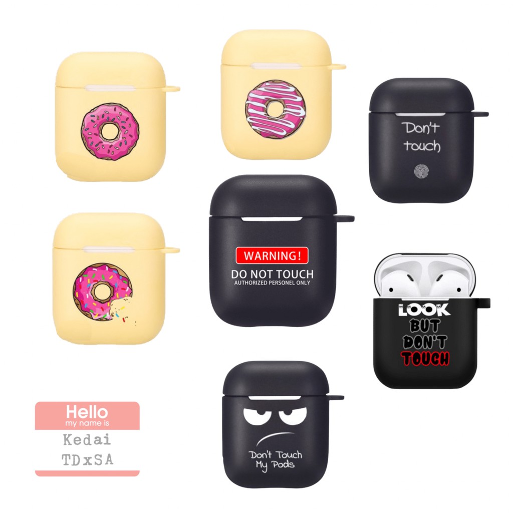 💕 [READY STOCK!🇲🇾] 💕 Cute Apple Airpods/InPods Case soft silicone ...