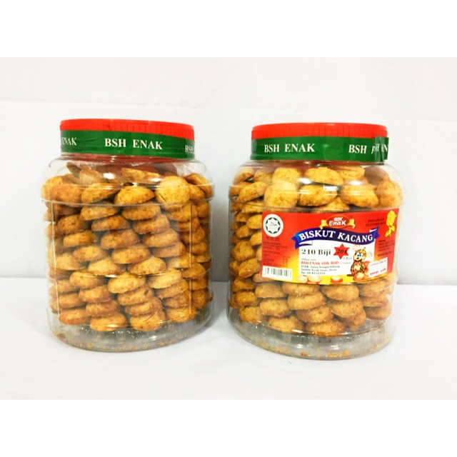 Biskut Kacang Botol 910gram / 140pcs / 190pcs (Ready Stock) | Shopee ...